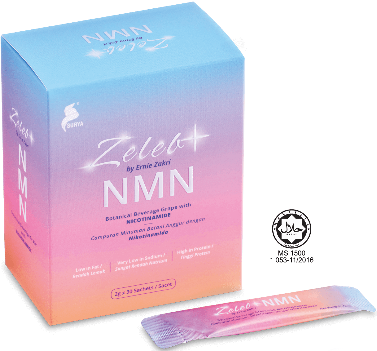 Landing Page – Zeleb+ NMN by Ernie Zakri